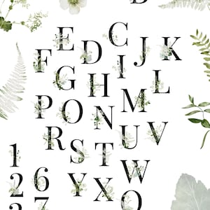 Watercolor Greenery Clipart - Greenery Foliage - Greenery Arrangements ...