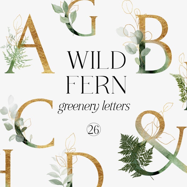 Wedding Alphabet Watercolor - Etsy