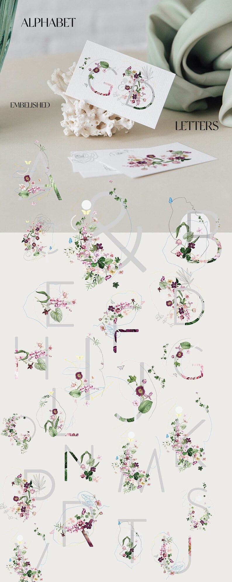Watercolor Floral Clipart, Spring Clipart - Tulips - Modern Clipart ...
