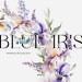 Wild Iris Watercolor Clipart - Wild Iris Flowers - Watercolor Floral Clipart - Wedding Clipart ...