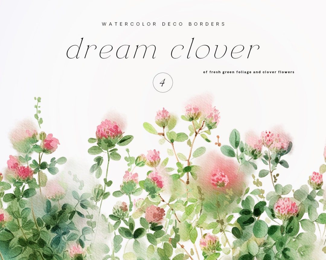 Flora Watercolor Borders - Floral Clipart - Watercolor Borders ...