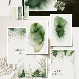 Watercolor Greenery Clipart - Eucalyptus Clipart - Watercolor ...