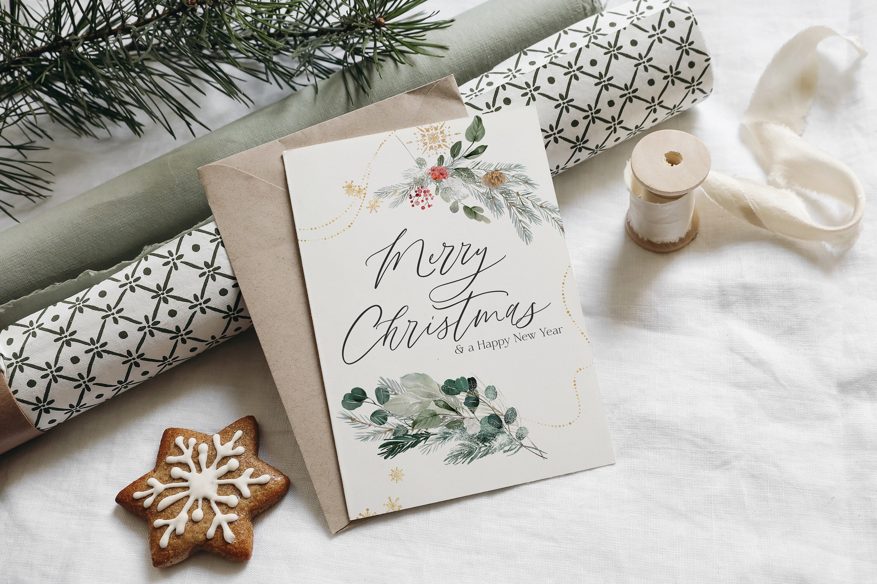 Christmas Watercolor Clipart - Winter Clipart - Watercolor Christmas - Winter Set - Watercolor ...