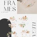 Watercolor Floral Clipart Floral Elements Clipart Floral - Etsy