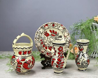 Hungarian Folk Art Pottery - Etsy