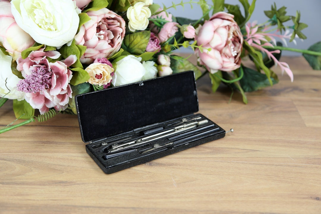 Vintage, Rare Drafting Set Spectrum II P., Set of Drawing Intruments ...