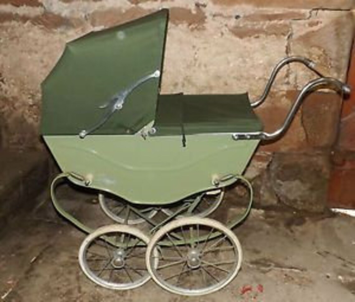 Vintage baby carriage replacement wheels pram wheel | Etsy