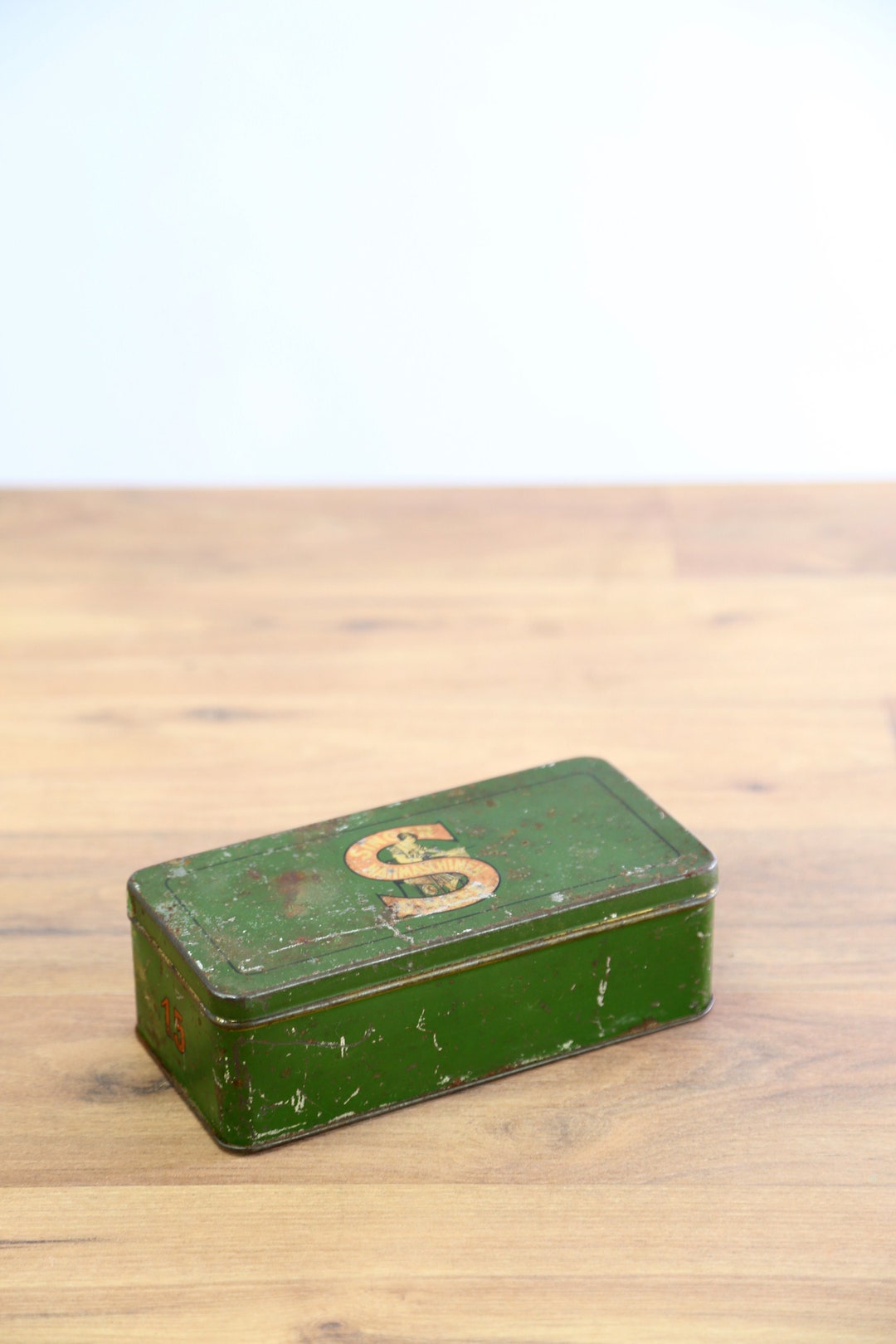 Original SINGER Sewing Machine Tools Tin Box, Drawer Tin, Metal Sewing ...