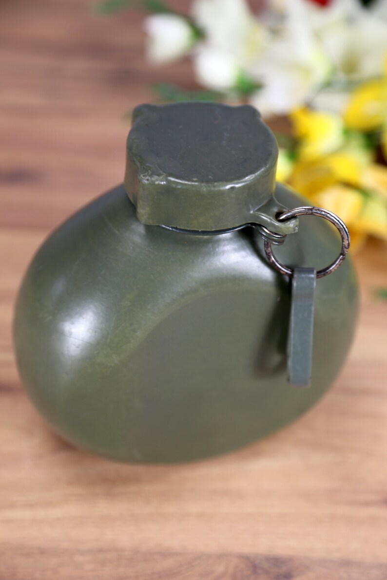 Vintage Hungarian Military Aluminum Flask Military Water - Etsy