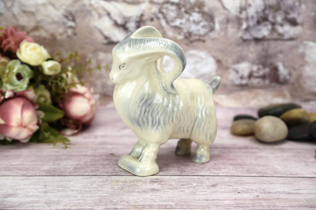 Extremely Rare Mountain Sheep Porcelain, Made in Old Soviet Porcelain ...
