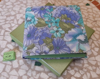 Red Rose Hand Embroidered A6 Craft Notebook, Small Hand Sewn Flower ...