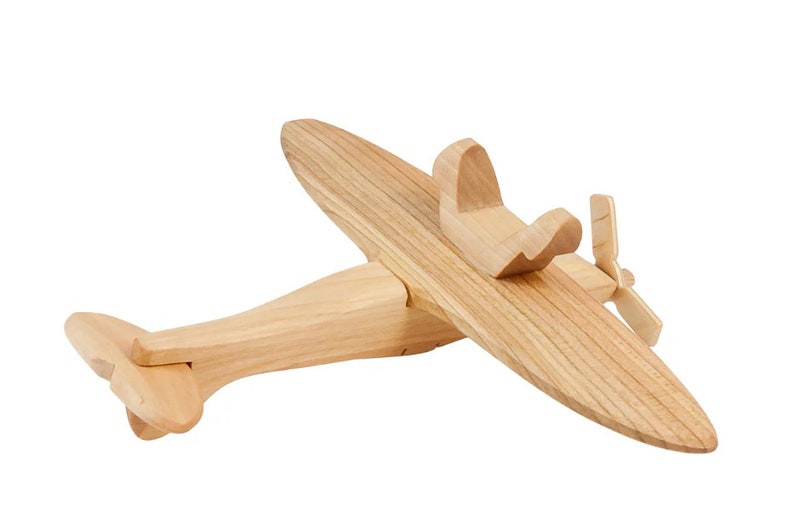 Wooden Spitfire Fighter Plane - Etsy