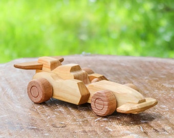 Wooden Toy Car, CSSR Formula 1, Collectible Car, Handmade Toy, Racing ...