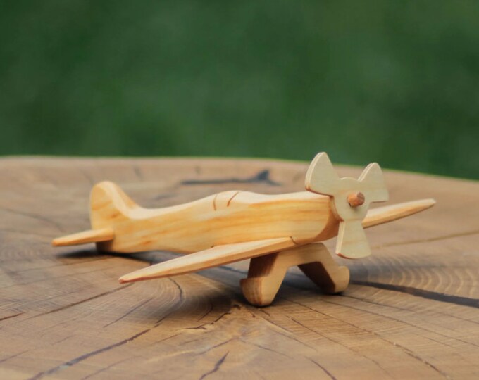 Wooden Spitfire Fighter Plane - Etsy
