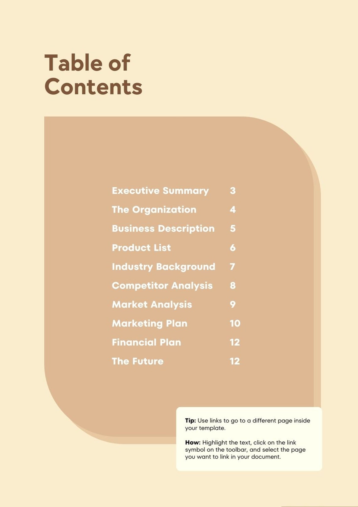 Business Plan Canva Template | Restaurant Template | Restaurant ...