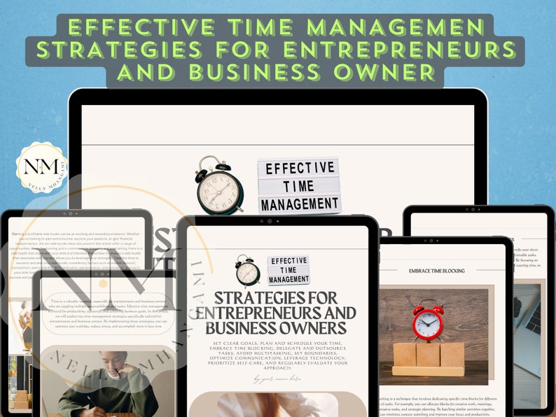 Effective Time Management Strategies for Entrepreneurs and Business ...