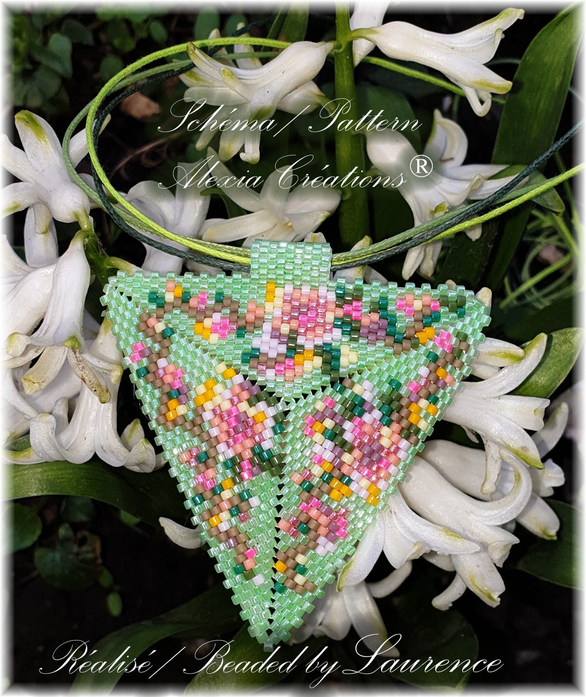 3d Peyote Triangle Pattern - Flowers - Etsy