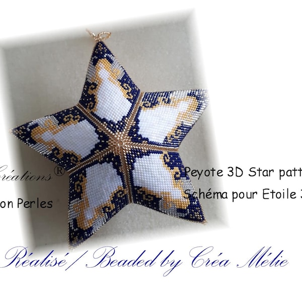 3d Beaded Star Pattern - Etsy