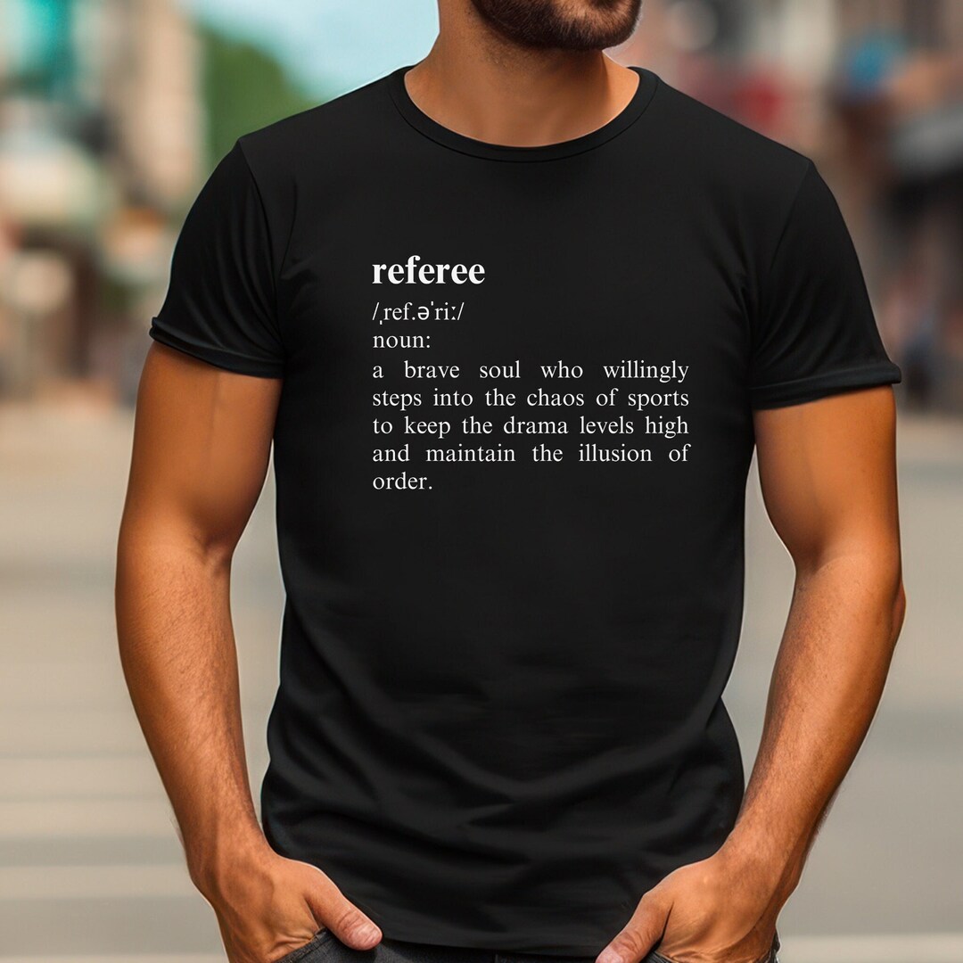 Funny Football Referee Shirt Basketball Referee T-shirt Soccer Referee ...