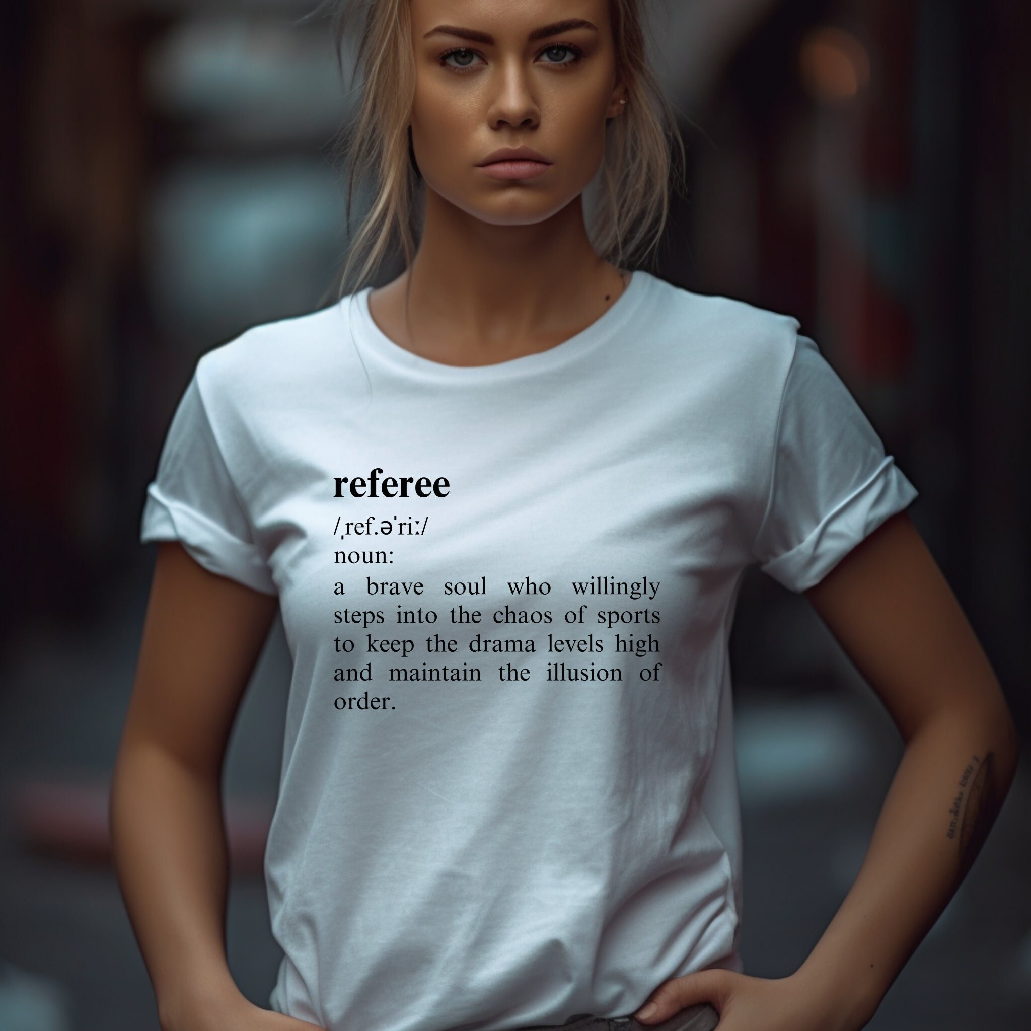 Funny Football Referee Shirt Basketball Referee T-shirt Soccer Referee ...