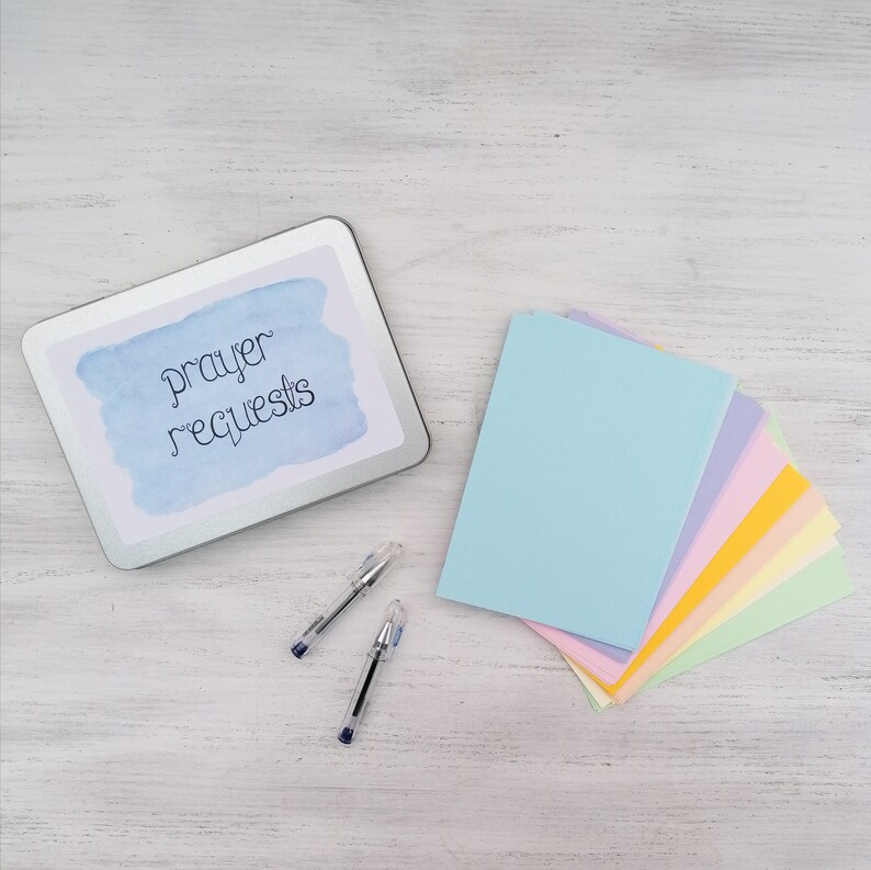 Prayer Request Boxes Prayer Tin Christian Gifts Church - Etsy UK