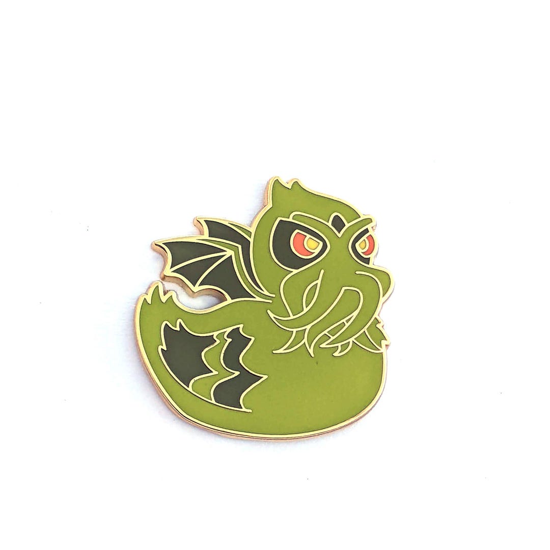 Eldritch Horror Ducky - Yellow Duck RPG - Cthulhu Monster Duck Hard ...