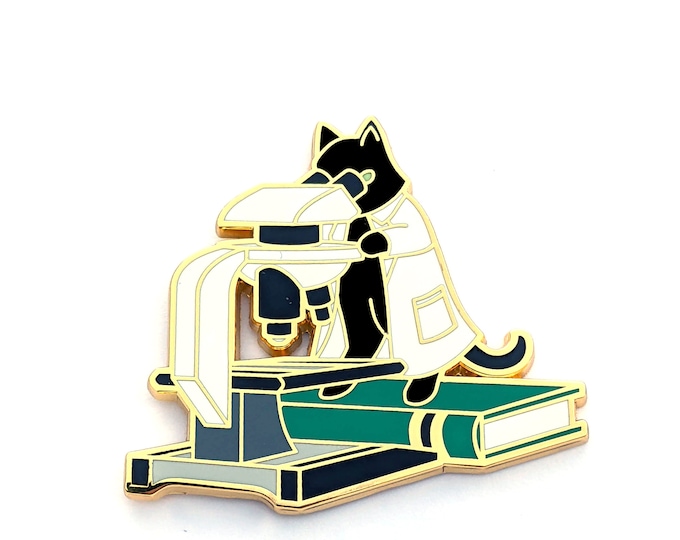 Lab Rat Enamel Pin - Etsy