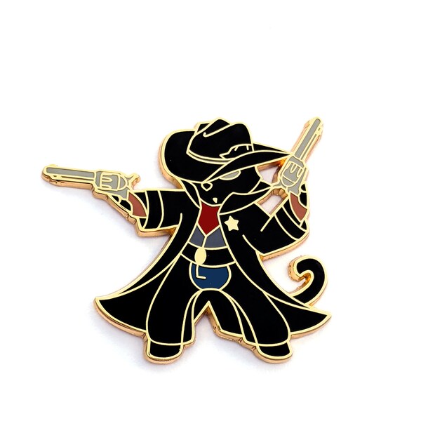 Cowboy Enamel Pin - Etsy