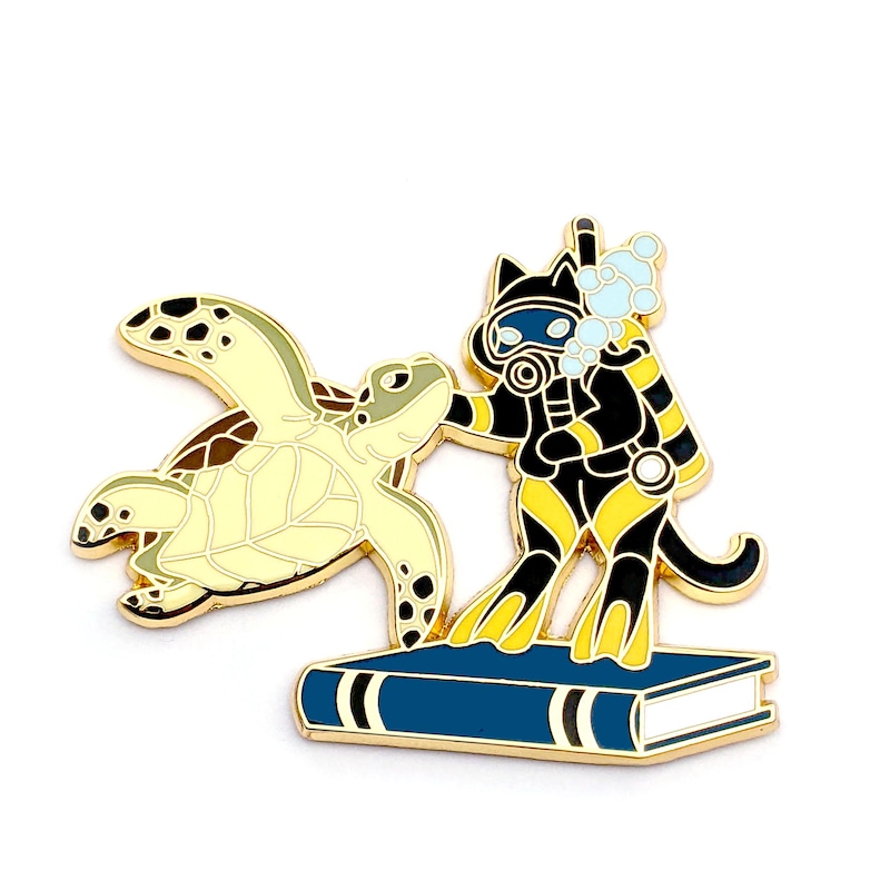 Marine Biology Enamel Pins - Etsy