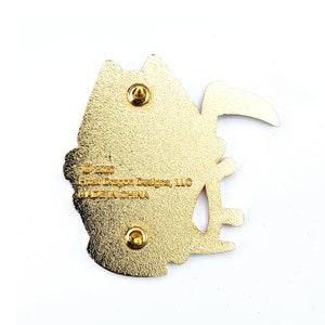 Death and Coffee Cat Pin the Kitty Grim Reaper Hard Enamel Pin - Etsy