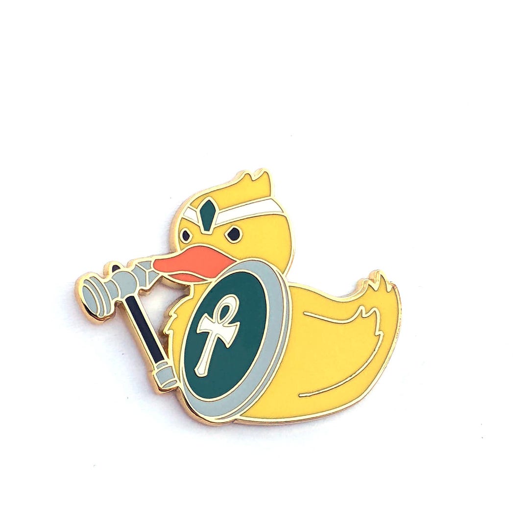 Ducky Cleric Class - Yellow Duck RPG - Hard Enamel Pin - Etsy