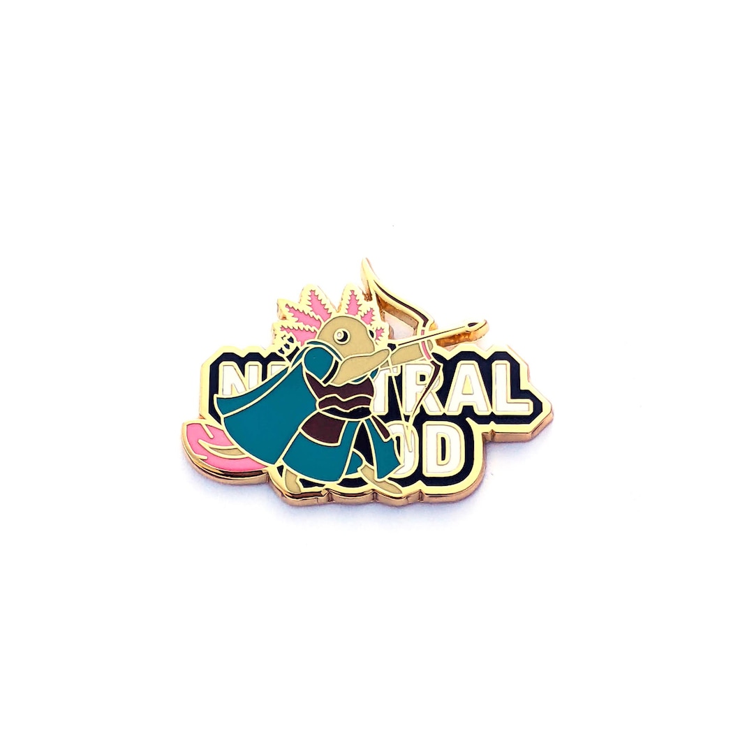 Neutral Good RPG Axolotl - Ranger Class Hard Enamel Pin - Etsy