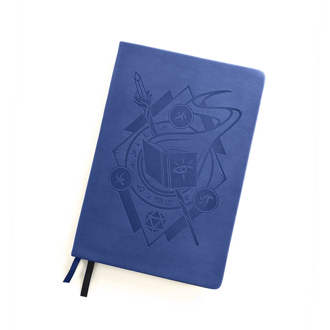 Hardcover Wizard's Spellbook, Tabletop RPG Adventurer's Journal ...