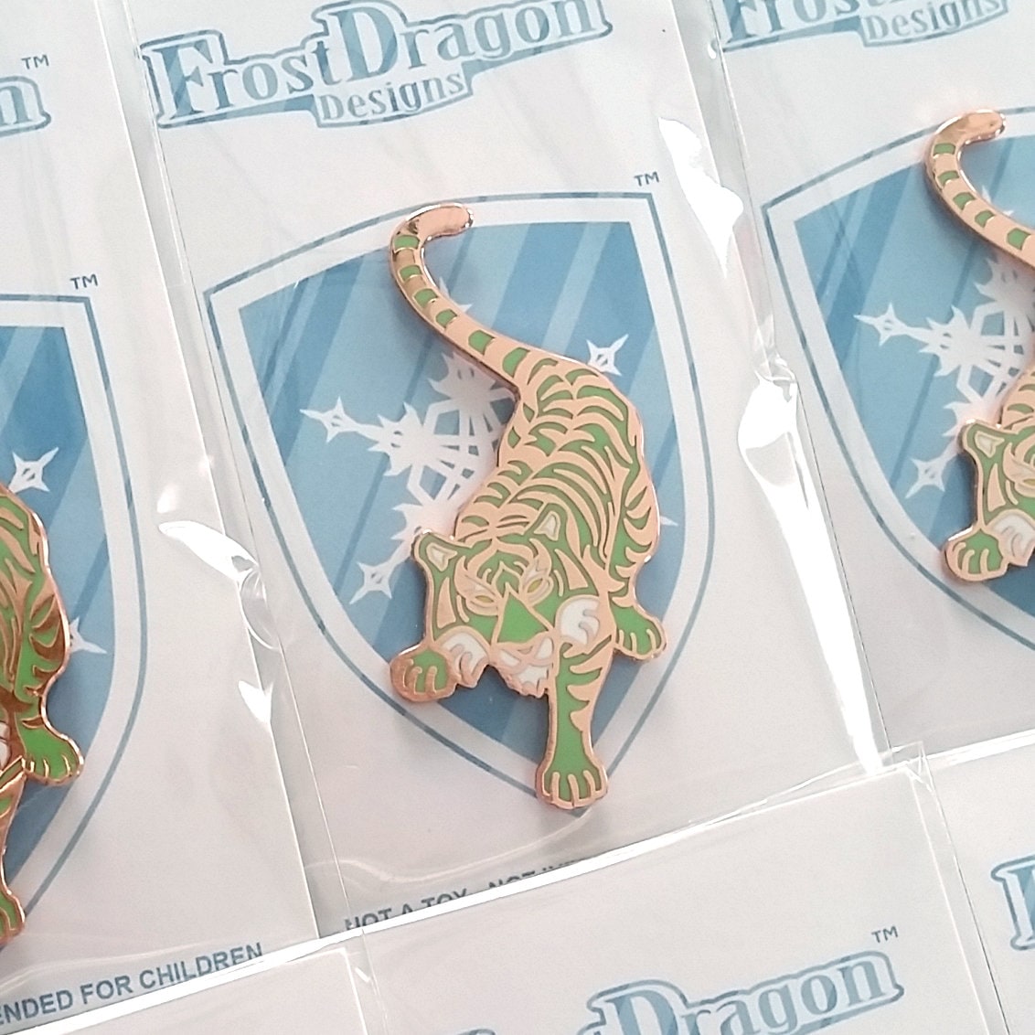 Tiger Pin Hard Enamel | Etsy