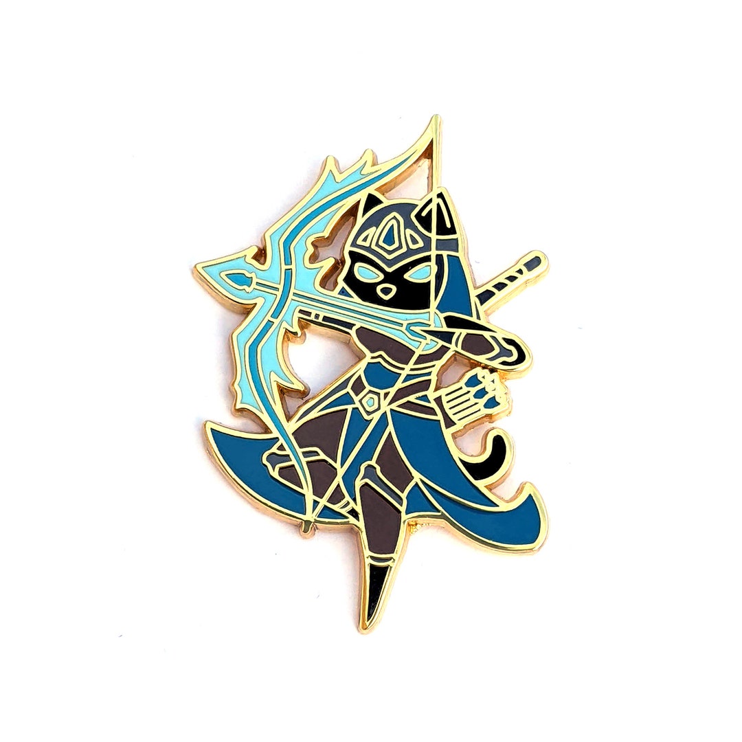 Mystic Archer Ranger Fighter Class - RPG Black Cat S3- Hard Enamel Pin ...