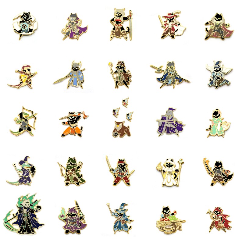 Ancient Lich Cat blue Flame RPG Black Cat S2 Necromancer | Etsy