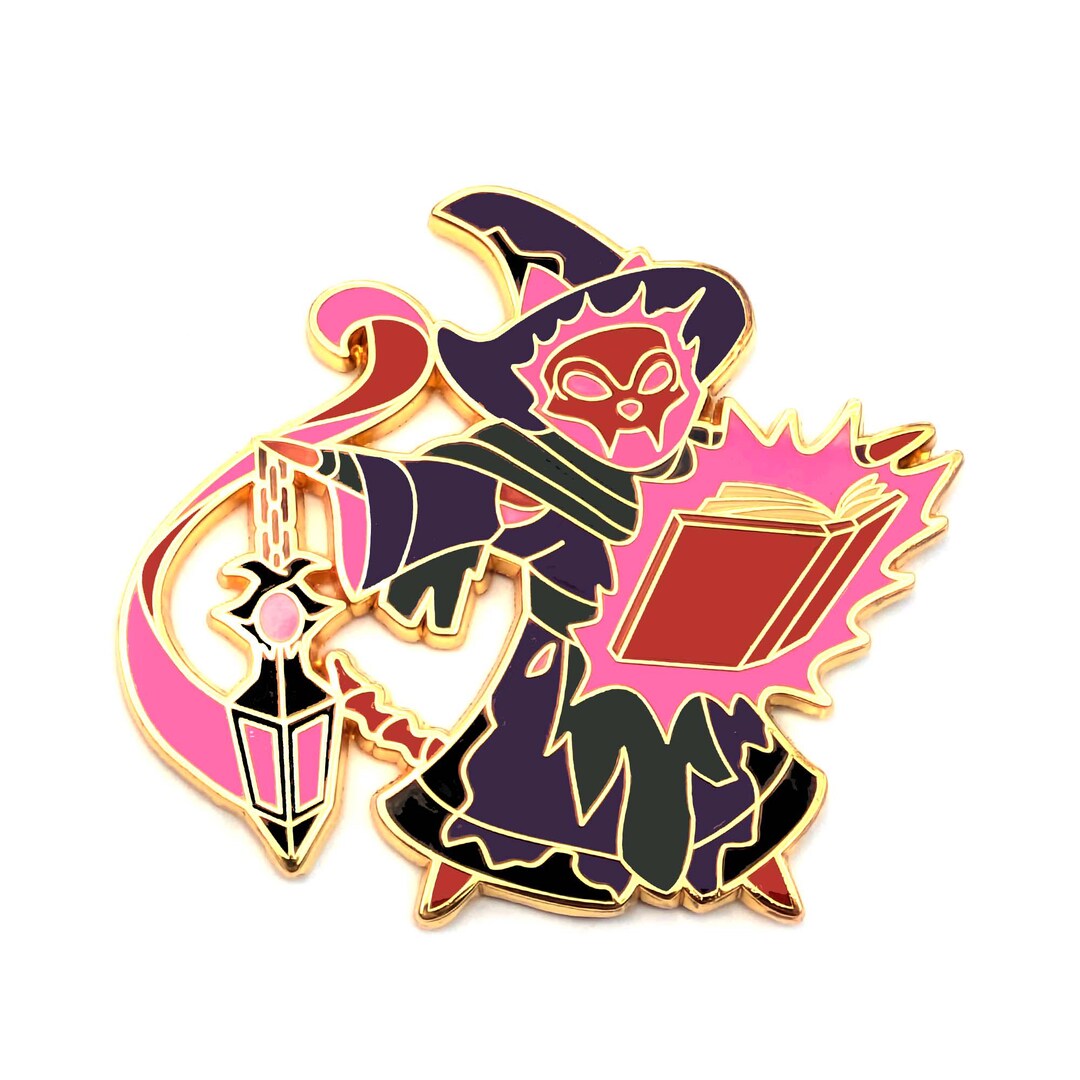 Undead Wizard Class - RPG Black Cat S5 - Hard Enamel Pin - Etsy