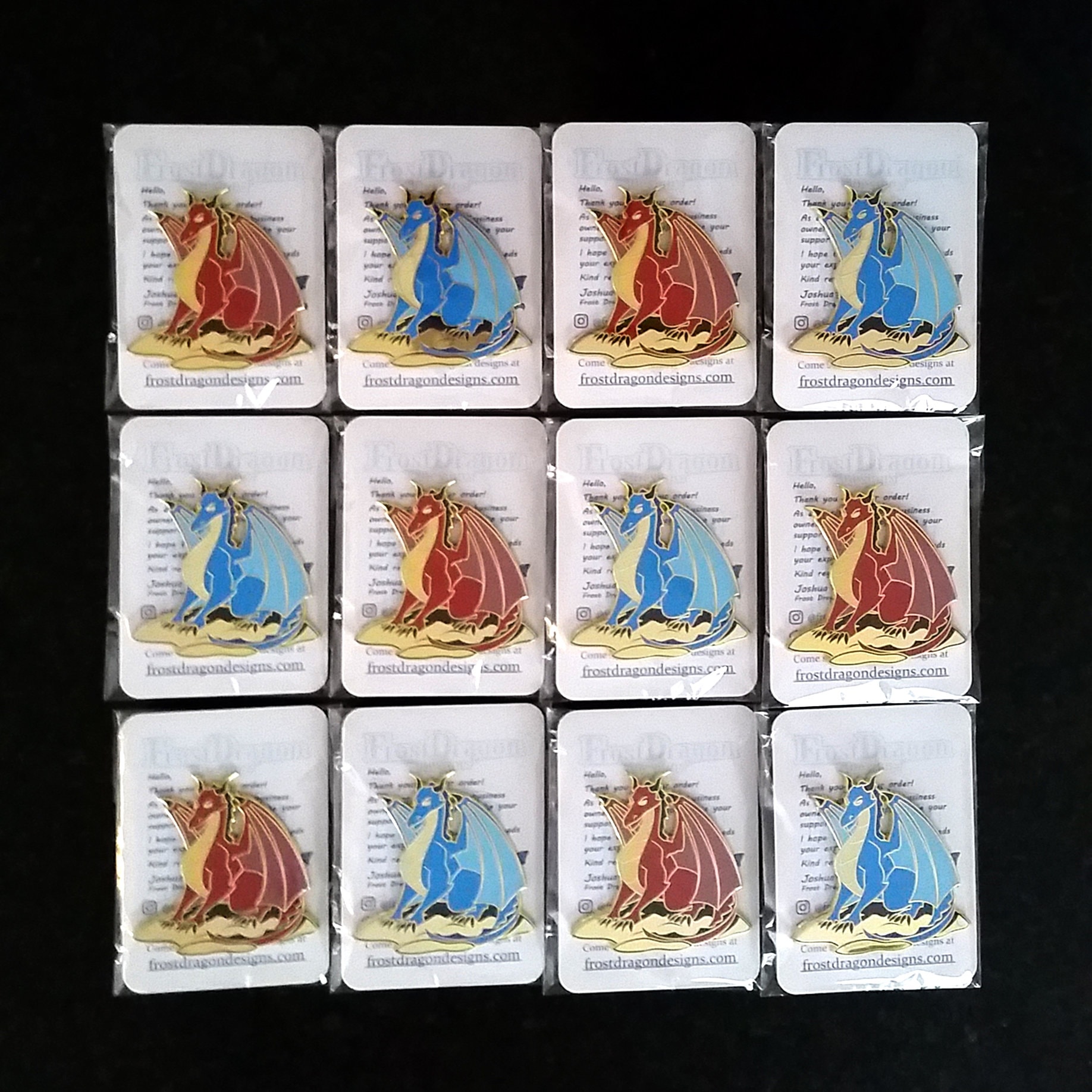 Classic Dragon Pin, Jumbo Pin, 2.25 Inch Pin, Hard Enamel Pin, Nerdy ...