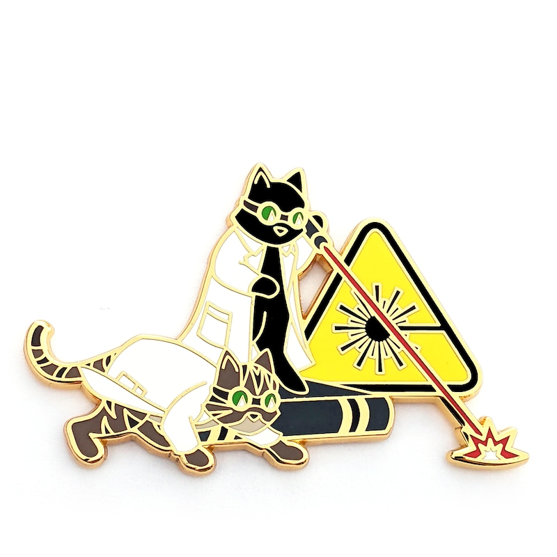 Cat Pin - Etsy