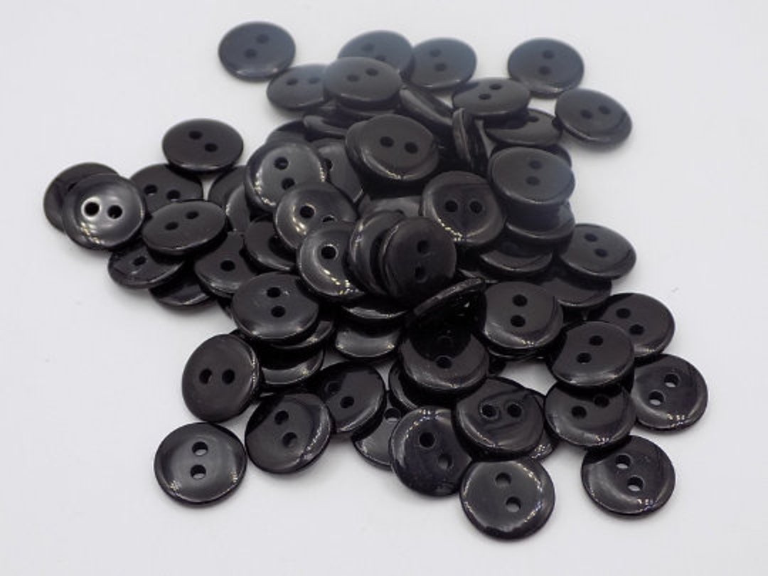 10 Clothing Buttons Lingerie Buttons Flat Shape - Etsy