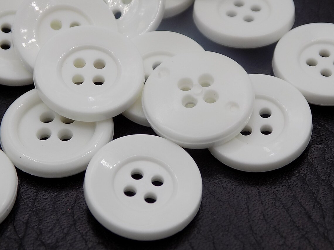 15 Clothing Buttons Lingerie Buttons Shaperound | Etsy