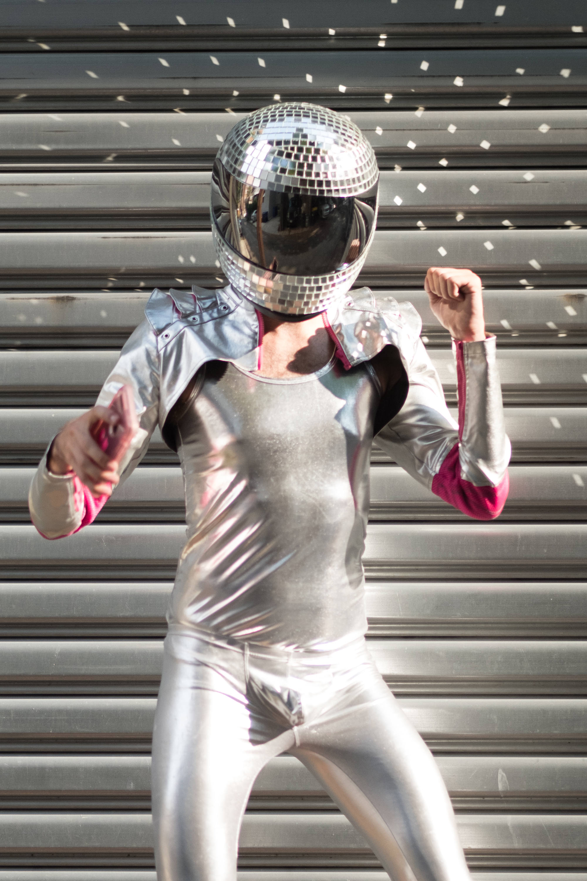 DISCO HELMET 2020 glamourous Disco Ball Mirror Tile Motorcycle Helmet ...