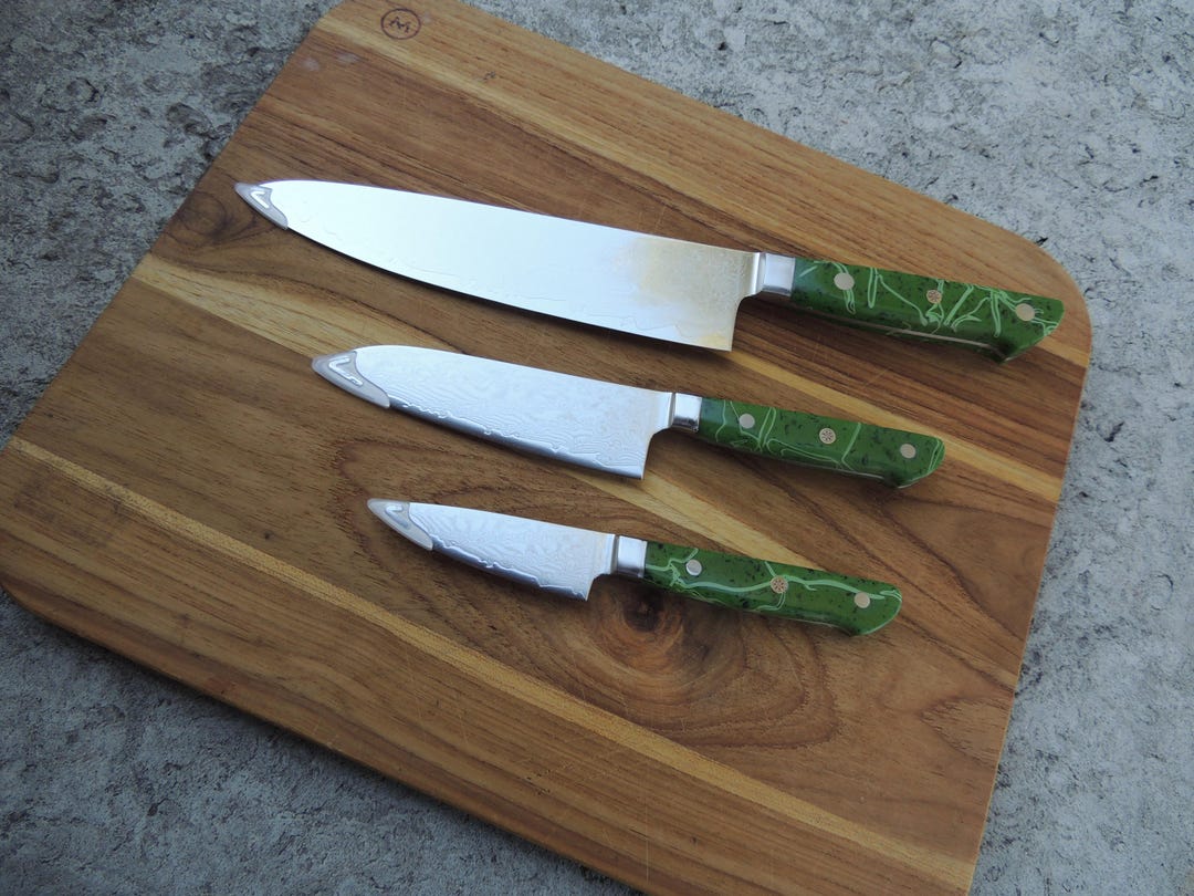 Custom Knife Set - Etsy