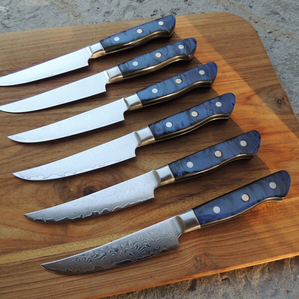 Steak Knives Set - Etsy