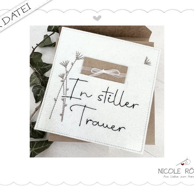 Trauer plotterdatei - Etsy.de