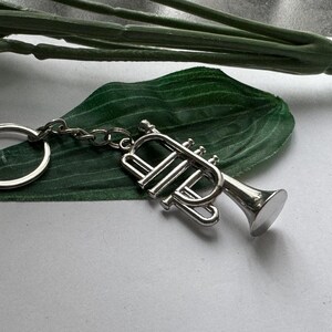 Trumpet Keychain, Novelty Keychain, Music Keyrings, Musical Gifts, Teen ...