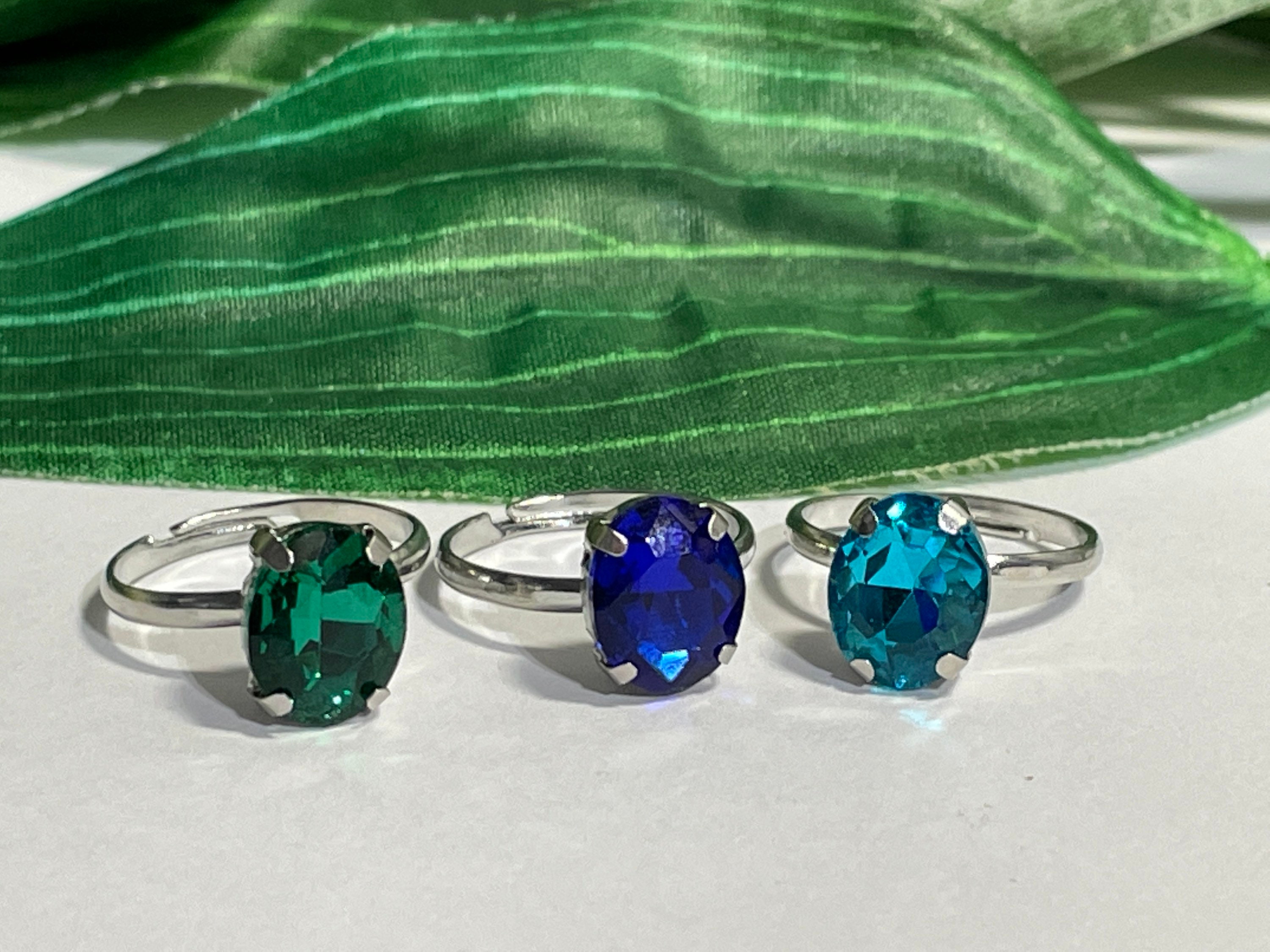 Child's Adjustable Oval Ring Kids Rings Girls Rings | Etsy