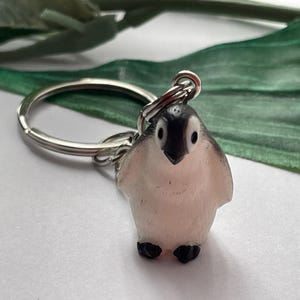 Penguin Keychain, Novelty Keychain, Penguin Keyrings, Christmas ...