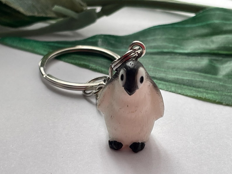 Penguin Keychain, Novelty Keychain, Penguin Keyrings, Christmas ...