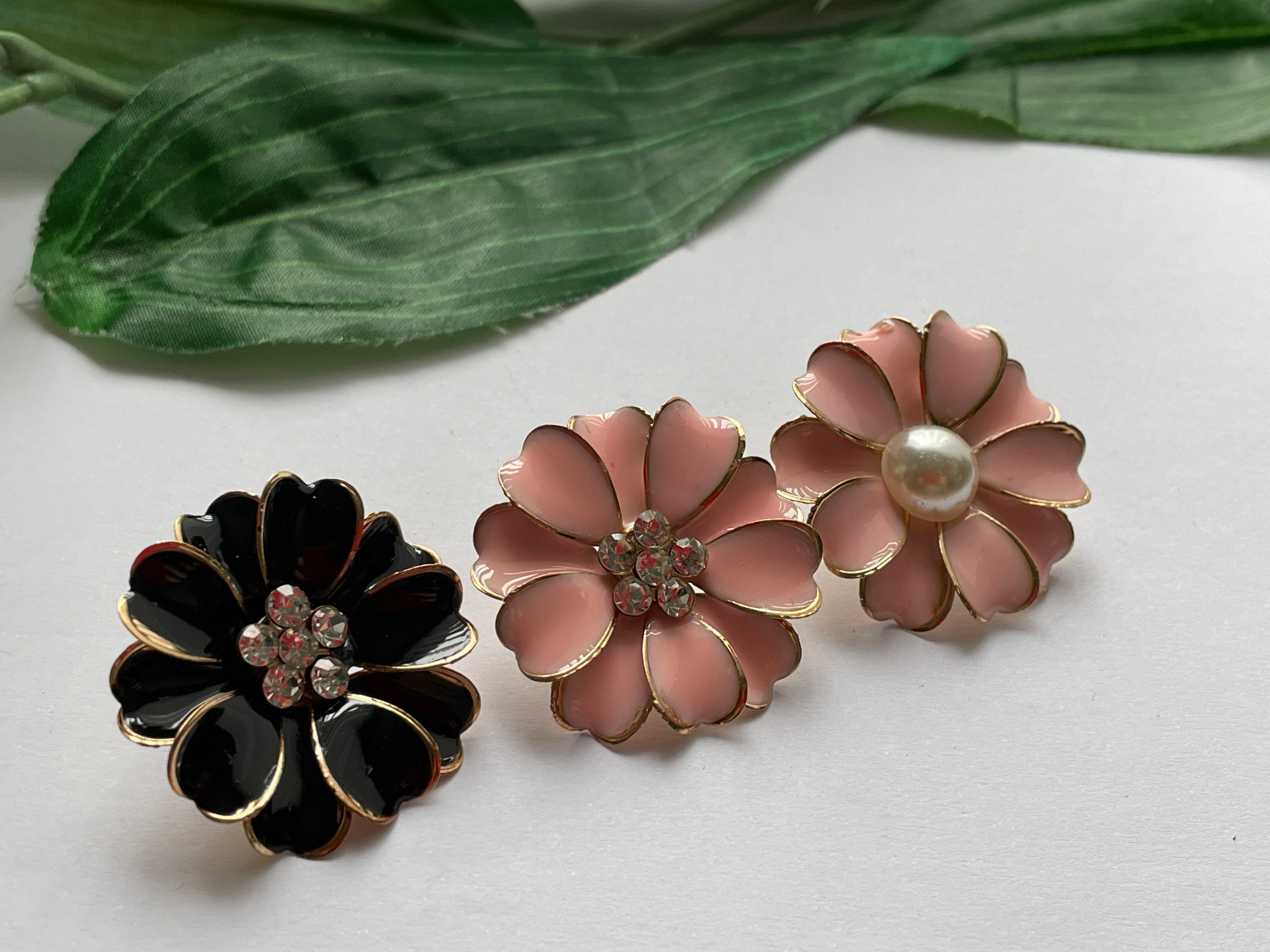 Flower Lapel Pin, Flower Brooch, Flower Lapel Pin, Flower Hat Pin ...
